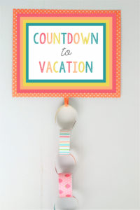 countdown to vacation free printables - all crafty things