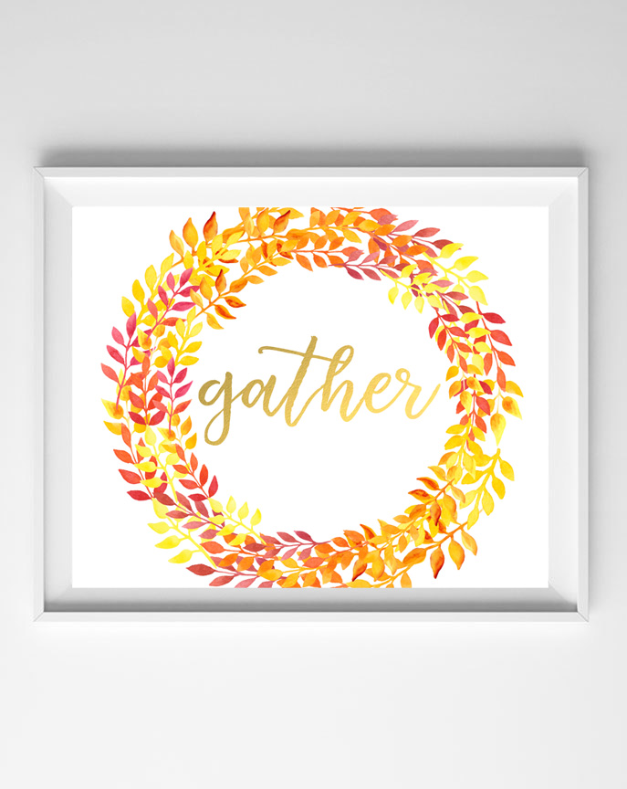 free fall printables {gather} - all crafty things