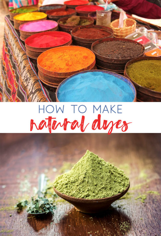 Basic Dyes-How to Make Natural Pigments at Home