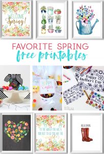 Favorite Spring Free Printables {Wall Art, Gift Tags and More!} - all ...