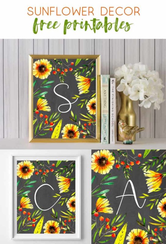 Free Wall Art Printables - all crafty things