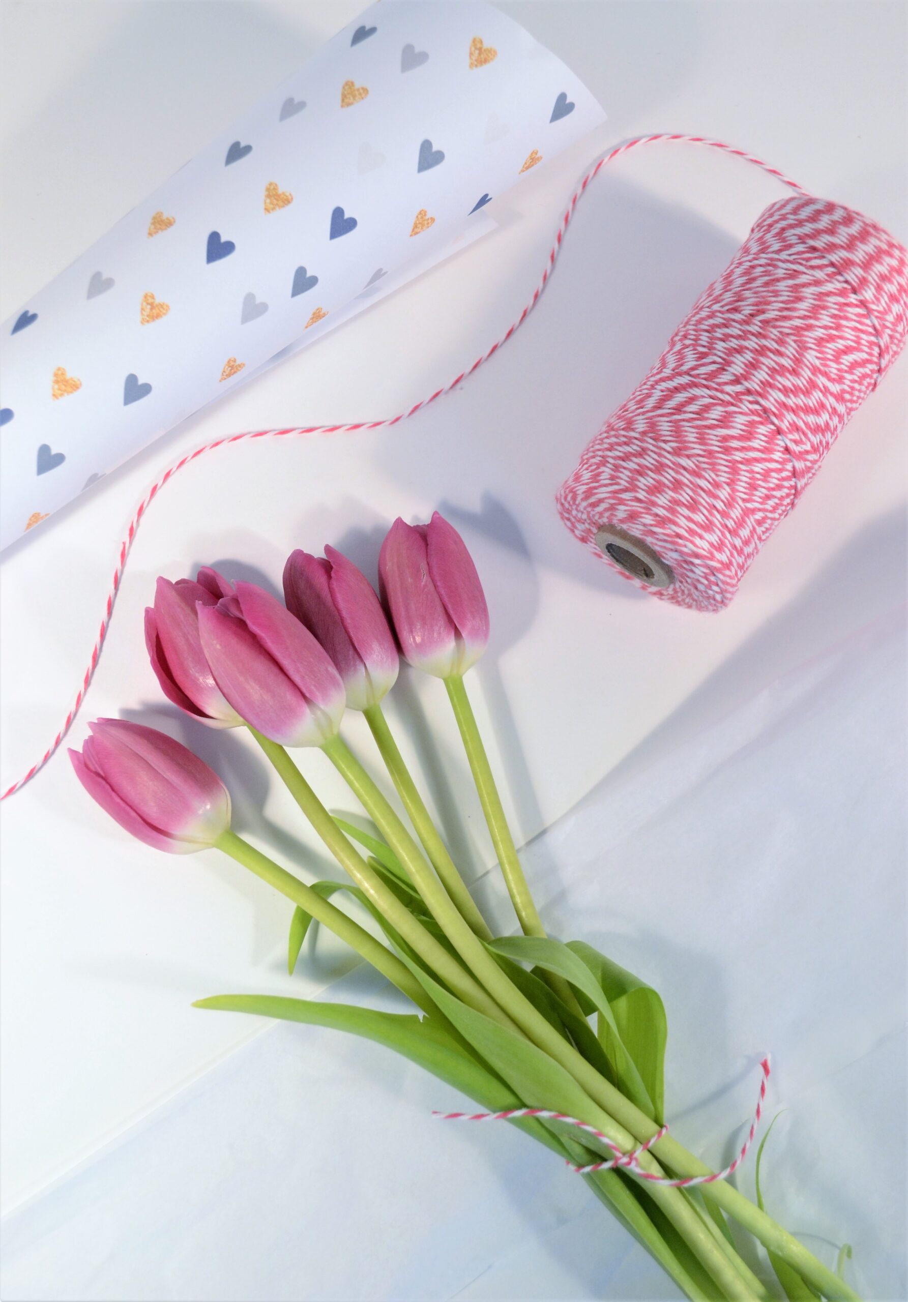 free printable valentine's day flower wrappers - all crafty things