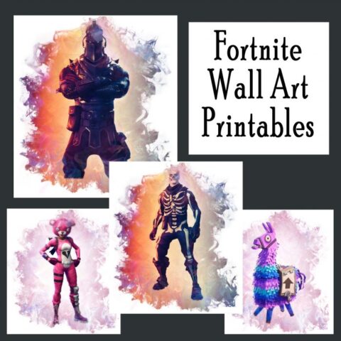 Fortnite Printables {Free Party, Decor and Games Printables} - all ...