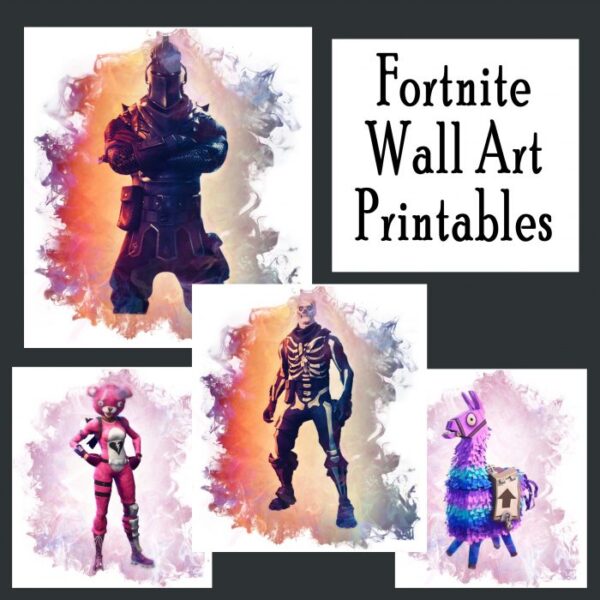 Fortnite Printables {Free Party, Decor and Games Printables} - all ...