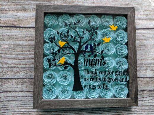 Shadow Box Ideas for Mom - all crafty things