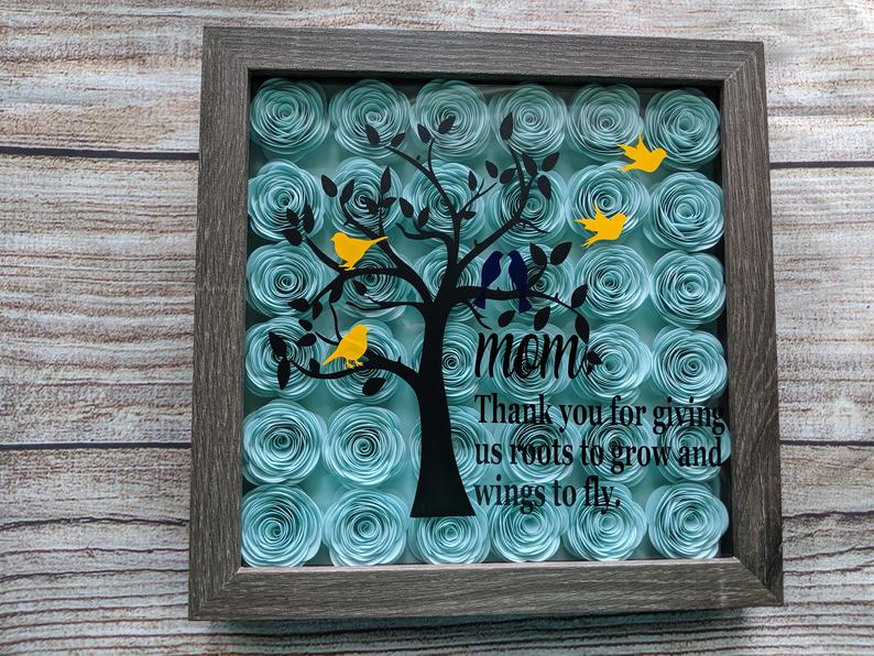 Shadow Box Ideas for Mom - all crafty things