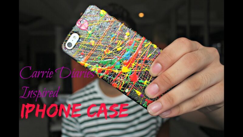 Painting on Phone Cases {10+ Easy Ideas to Try} - all crafty things