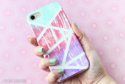 Painting on Phone Cases {10+ Easy Ideas to Try} - all crafty things