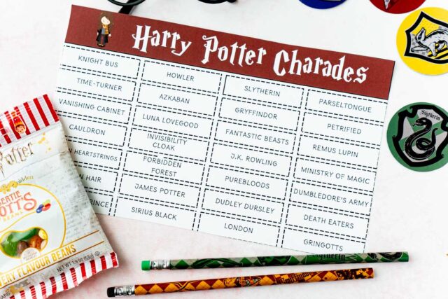 Harry Potter Crafts and Free Printables - all crafty things