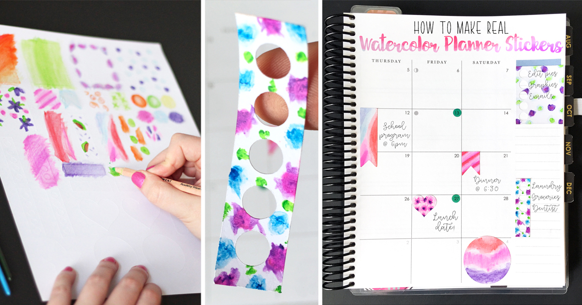 Easy Watercolor Ideas - Beginner Watercolor Projects to Try Today - all ...